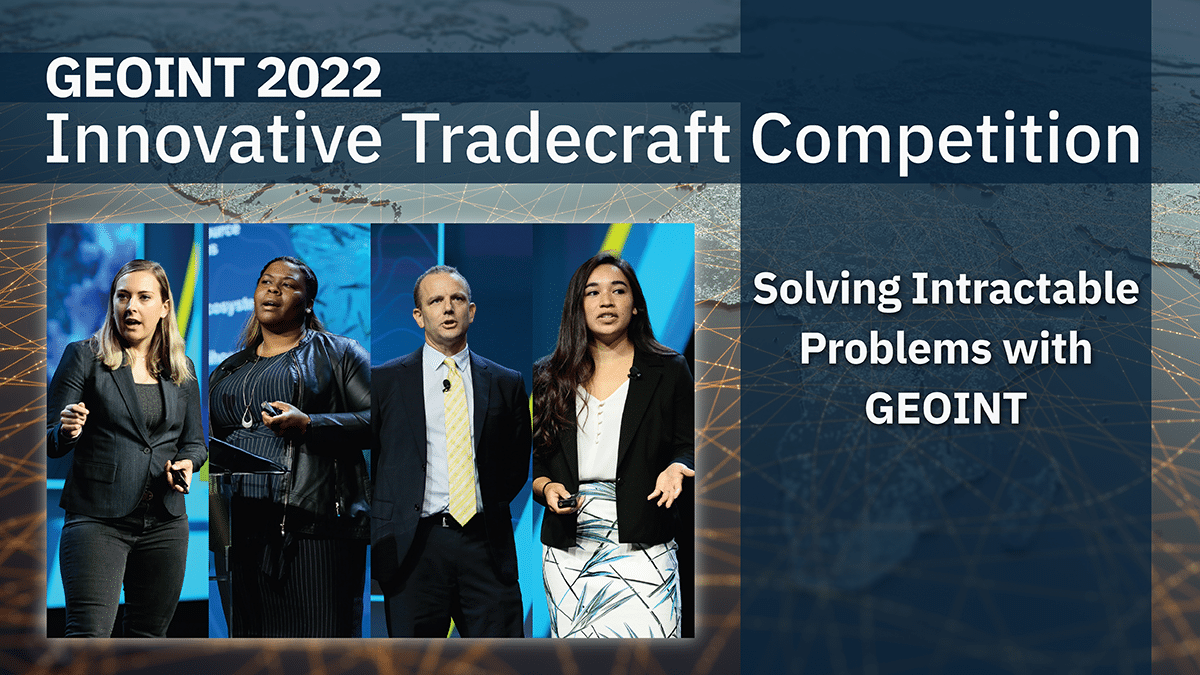 Innovative Tradecraft Competition - USGIF