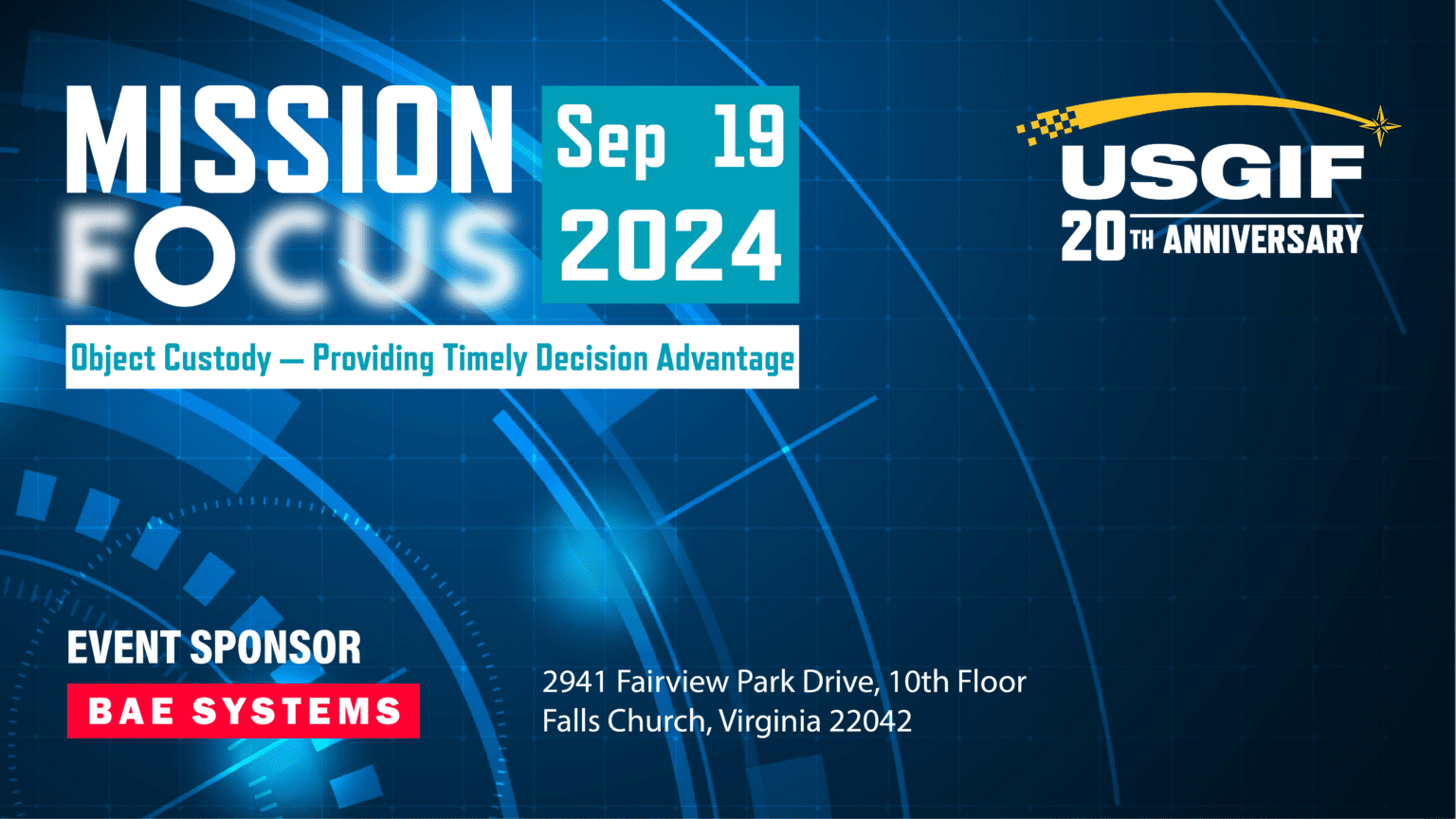Mission Focus Events - USGIF