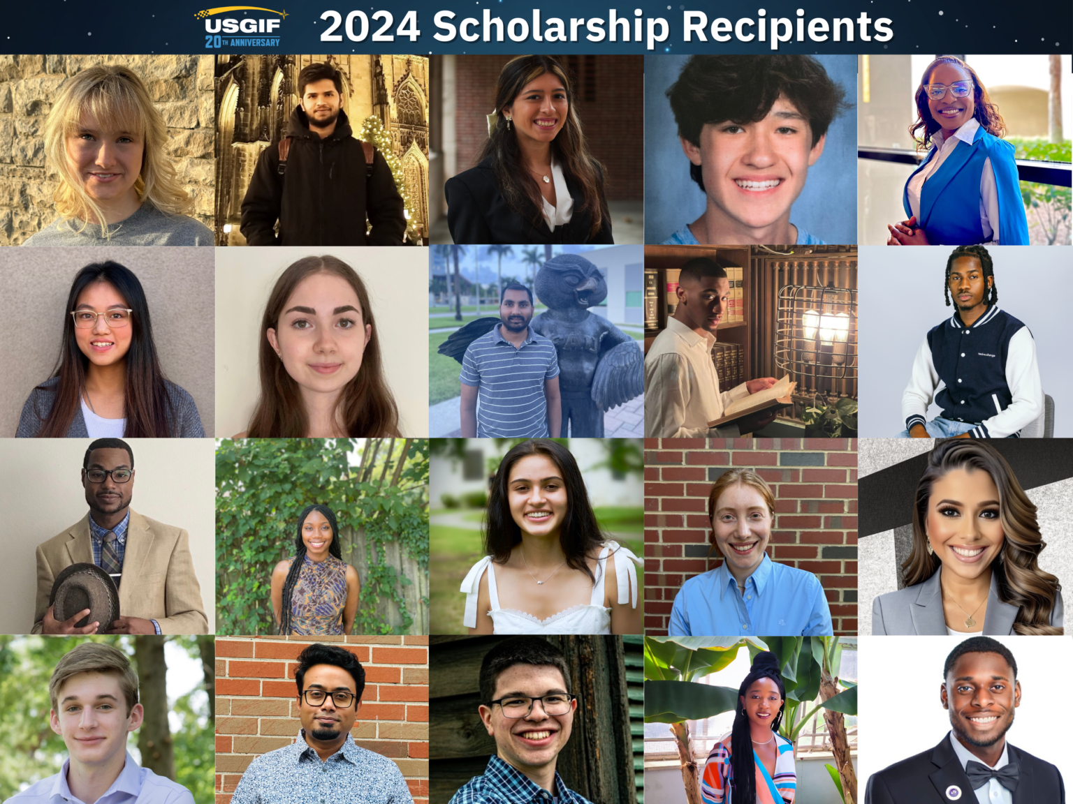 Recognizing Excellence: 2024 USGIF Scholarship Recipients - USGIF
