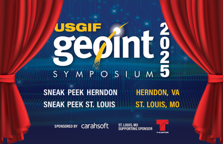 GEOINT 2025 Sneak Peek Events - USGIF